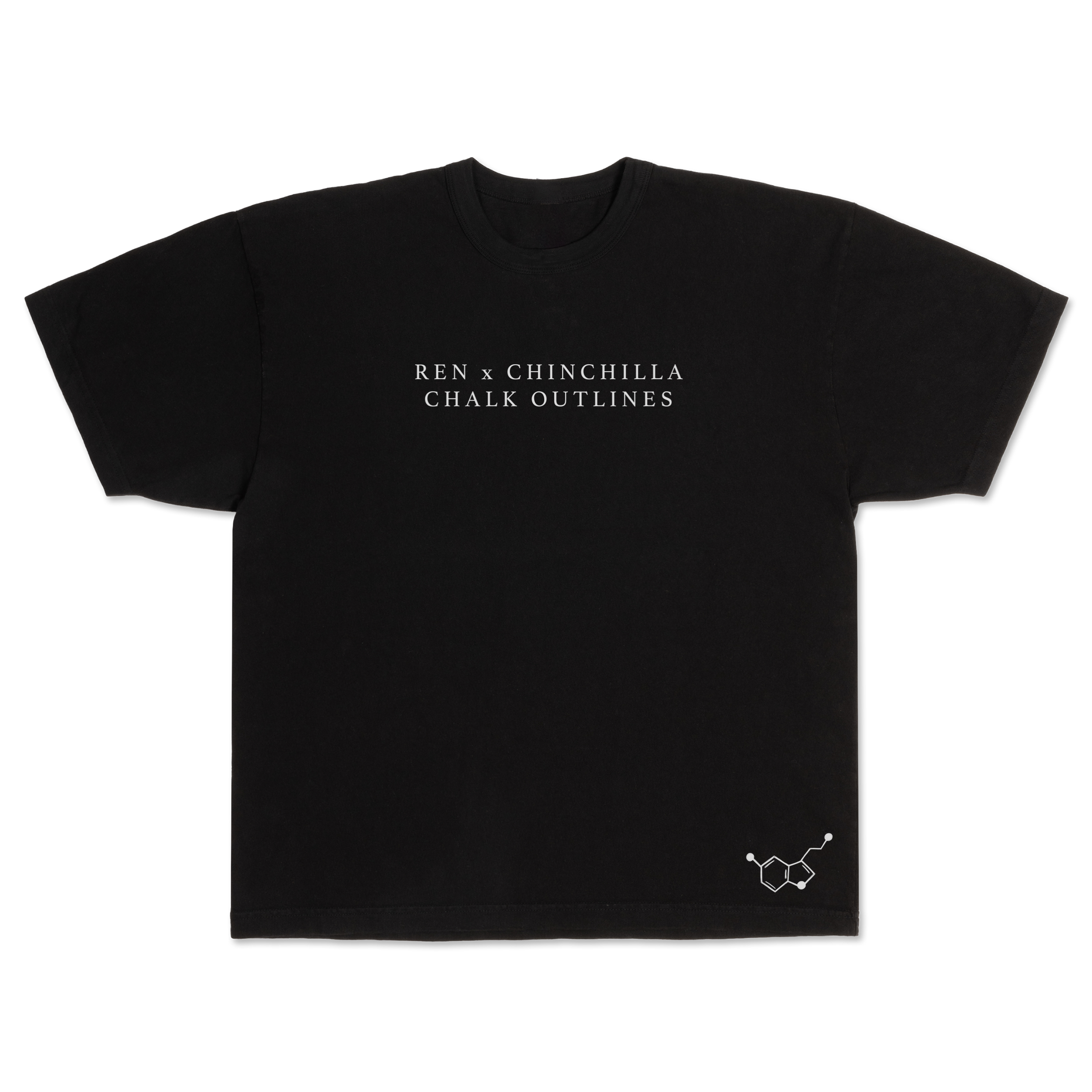 Ren x Chinchilla Chalk Outline Tee – Official Ren Merch