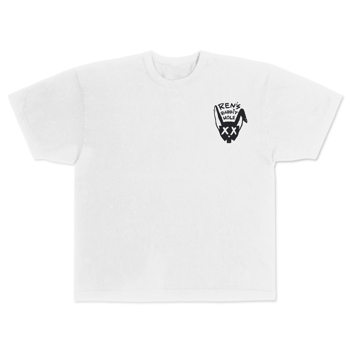Ren Rabbit Hole White Tee – Official Ren Merch Ren Rabbit Hole White Tee – Official Ren Merch